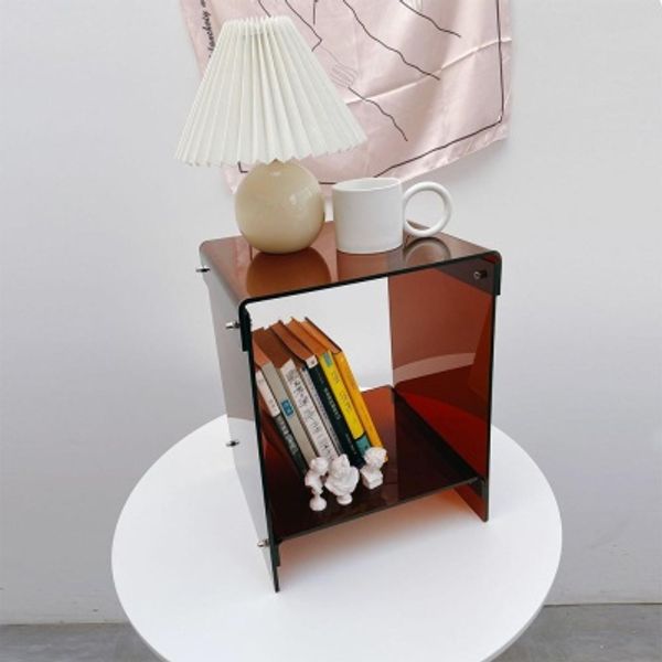 ZIPDREE 2단 아크릴 협탁 모던 사이드테이블 3color - 핫트랙스