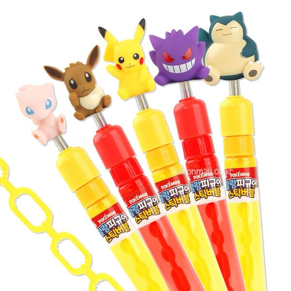 Hanbando 포켓몬스터 말랑피규어 스틱버블-12EA(WBD6007) - 핫트랙스