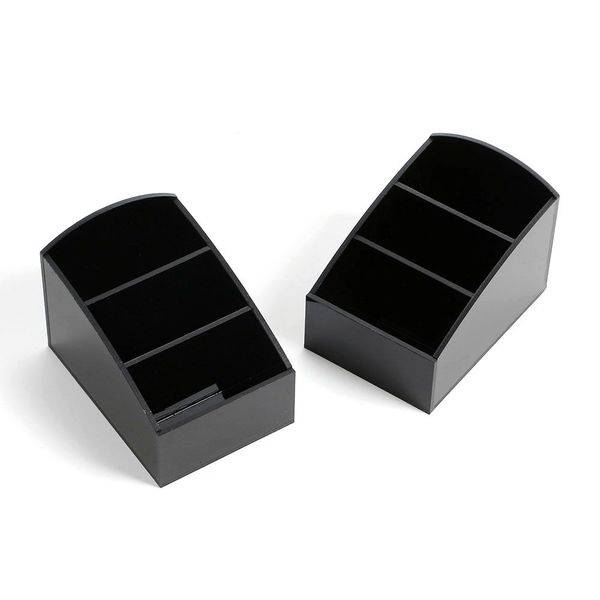 hplusmall 커피 티백보관 소품정리함 2p세트블랙(WE2C321) - 핫트랙스