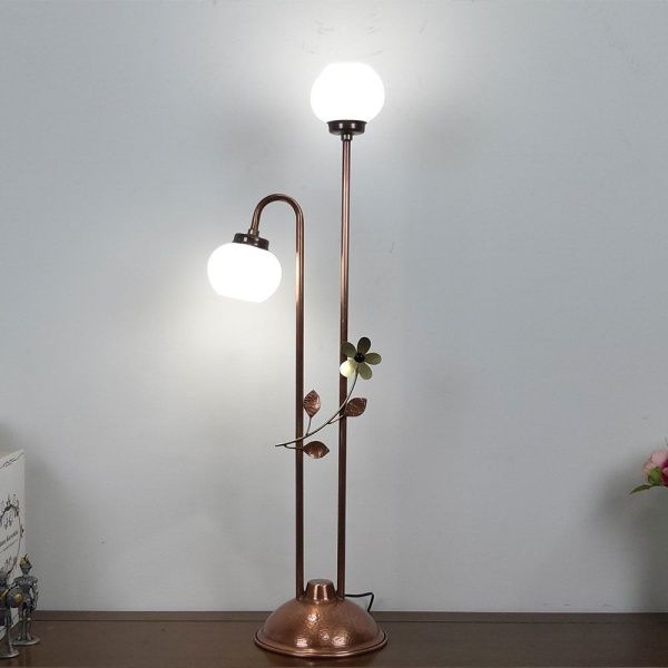 hplusmall 황동 꽃2봉 LED 스탠드 - 핫트랙스