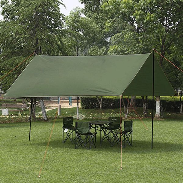 hplusmall 캠핑용 방수 4각 타프 야외 W92E8A3 - 핫트랙스