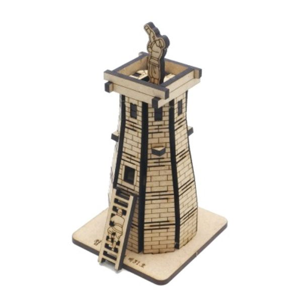 hplusmall 3D나무퍼즐 경주 첨성대 건축물 모형조립 만들기 - 핫트랙스