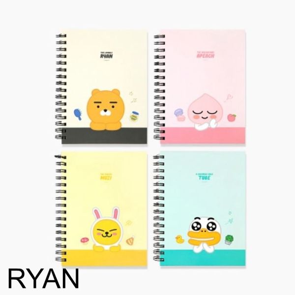 hplusmall 카카오프렌즈 A5 스프링 인 W68A1C3 - 핫트랙스