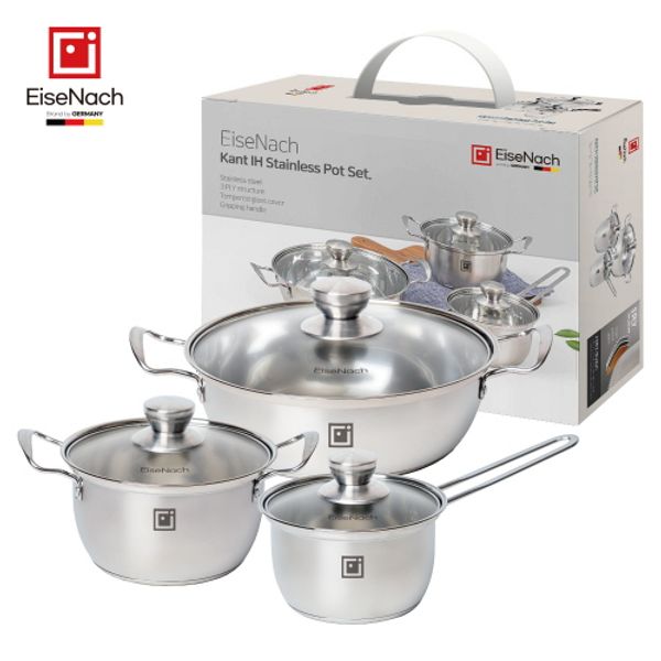arbast [아이제나흐] 칸트 IH 스테인레스 냄비 3종 - 핫트랙스
