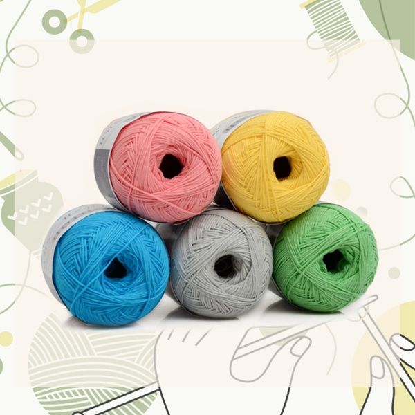 shoppingplan 일상공방 코튼 뜨개질실 2p세트 (11color) - 핫트랙스