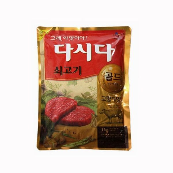hplusmall CJ 제일제당 골드 쇠고기 다시다 1 KG - 핫트랙스
