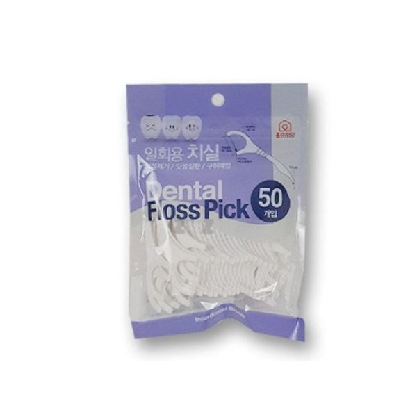hplusmall IS 홈피아 일회용 치실 50개입 - 핫트랙스