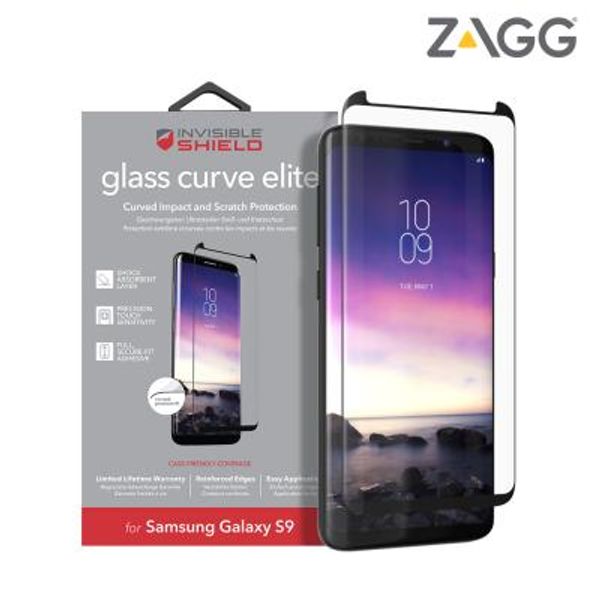 ZAGG 재그 갤럭시S9 풀커버 강화유리 필름 Curve - 핫트랙스