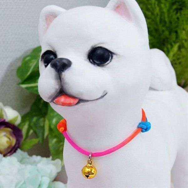 hplusmall D18 문펫 무지개방울목걸이 (색상랜덤) 반려동물[WCB9 - 핫트랙스