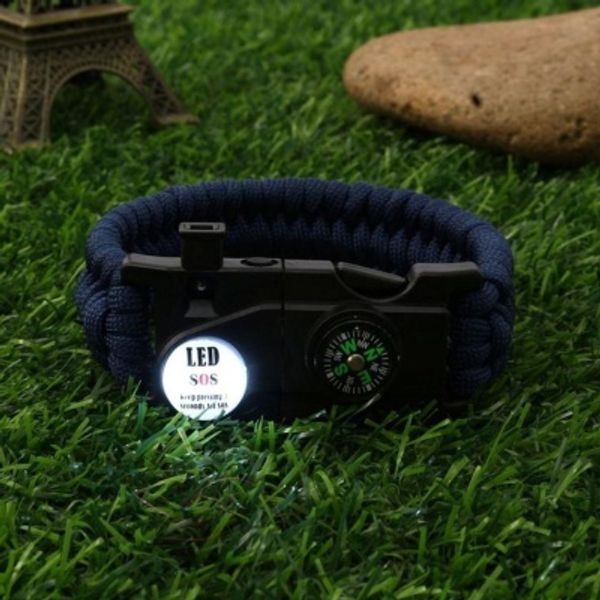 hplusmall DT 생존팔찌로프 부싯돌 파라코드 서바이벌팔찌 차박 - 핫트랙스