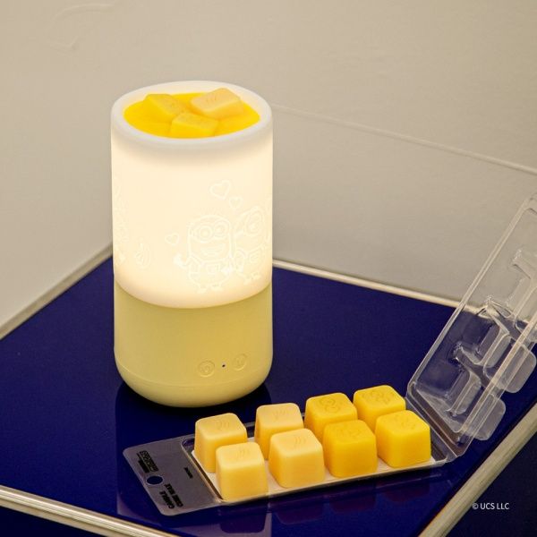 CORE ATTIZ 미니언즈 캔들워머 LED 무드등 큐브왁스 - 핫트랙스