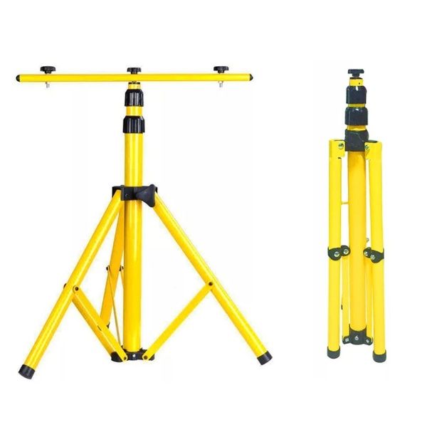 hplusmall 2등형 투광기 작업등 스탠드 거치대 삼각대 3단조절 - 핫트랙스