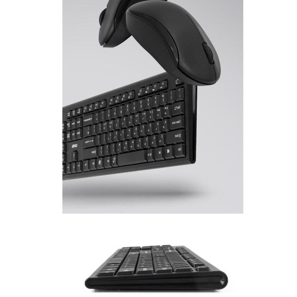 hplusmall 데스크탑 저소음 PC 키보드 WE540DD - 핫트랙스