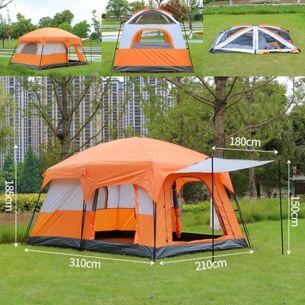 hplusmall 패밀리캠핑 거실형 텐트 대형 WC1677B - 핫트랙스