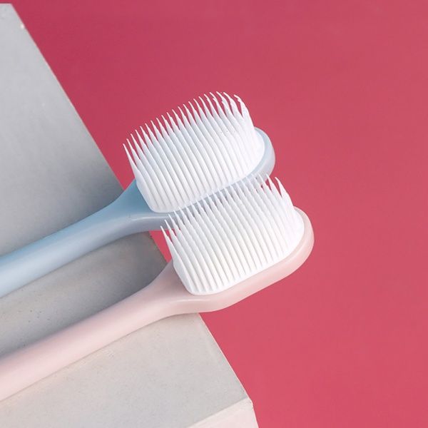 shoppingplan 저자극 실리콘 칫솔 2p세트 미세모 잇몸케어 - 핫트랙스