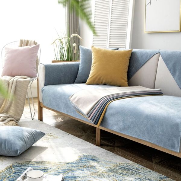 hplusmall 고정막대 방수 소파패드 덮개 커버 90x240cm(4인용)[W - 핫트랙스