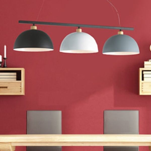 hplusmall LED 오믈렛 3등팬던트 주방 모던인테리어 포인트조명[ - 핫트랙스