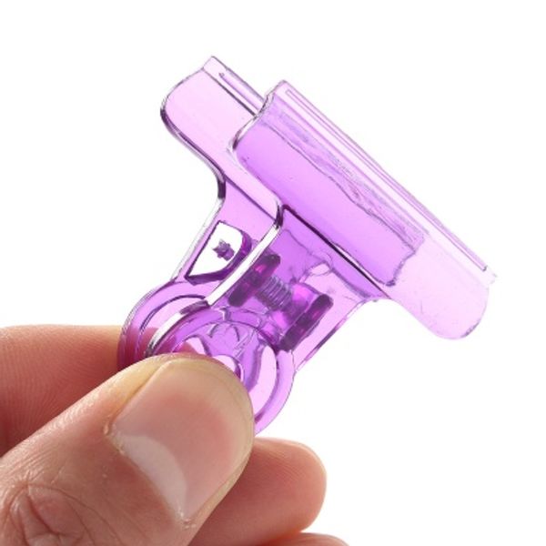 shoppingplan 컬러 플라스틱 불독 클립 6p 서류집게 - 핫트랙스