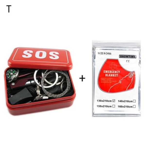hplusmall TCC~SOS 서바이벌키트+은박담요 - 핫트랙스
