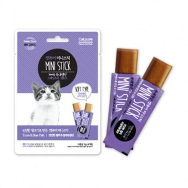 hplusmall 캣퓨어 고양이 간식 참치 등푸른생선 7g x8P - 핫트랙스