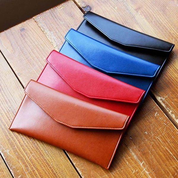 hplusmall 여성 펜파우치 장지갑 다용도 활용 심플 펜슬 월렛[W8 - 핫트랙스