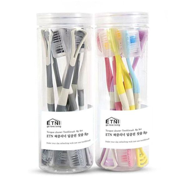 hplusmall 혀클리너 2in1 칫솔 - 핫트랙스