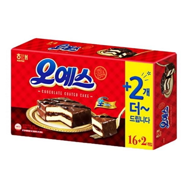 hellowshopping 해태 오예스 540g 16+2입 - 핫트랙스