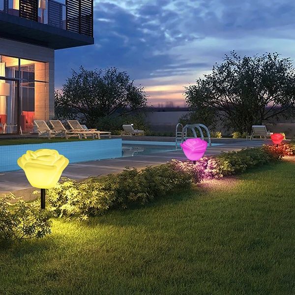 shoppingplan 태양광 인테리어 꽃 조명 A-1 - 핫트랙스