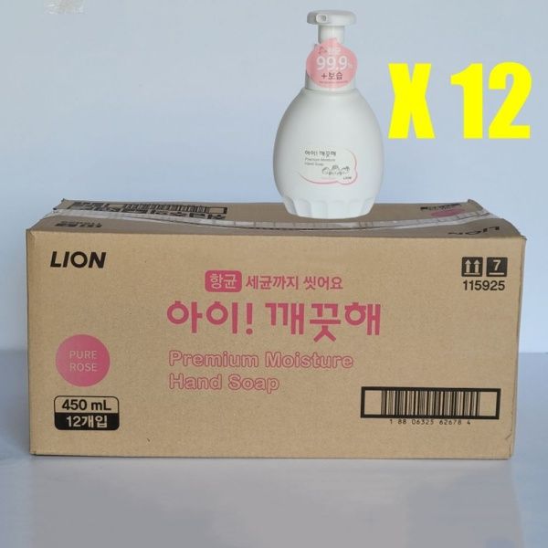 hplusmall 아이깨끗해 PM 폼 핸드숍 450ml 12개(1box)[WB2F16F] - 핫트랙스