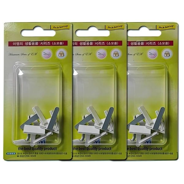 hplusmall DIY 선정리 케이블 전선 코드 고정 클립 18P 티비선[W - 핫트랙스