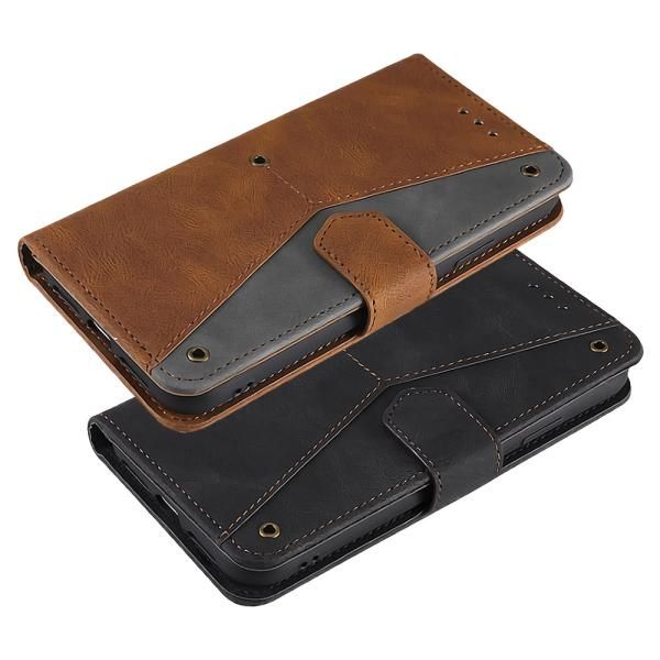 VERAX 갤럭시와이드6 베이직 레터 커버 가죽 케이스 P174 - 핫트랙스