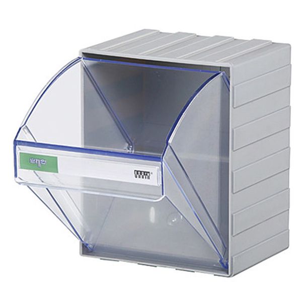 hplusmall 투명 플라스틱서랍장 45도 부품 수납정리함(W27D55A) - 핫트랙스