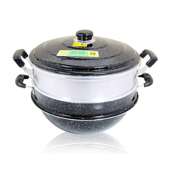 hplusmall 삼우 2단 다용도 찜솥 36 2단찜기 찜솥 2단찜솥 2단양 - 핫트랙스