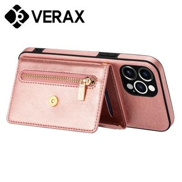 VERAX 갤럭시S22 럭셔리 크로스 카드 지갑 가죽 케이스 P647 - 핫트랙스