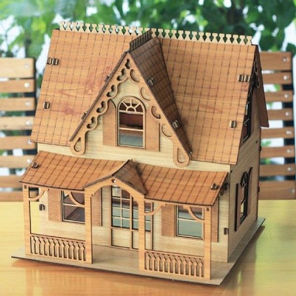 hplusmall 3D입체퍼즐 Anne Shirley House (건축물)(목재모형)( - 핫트랙스
