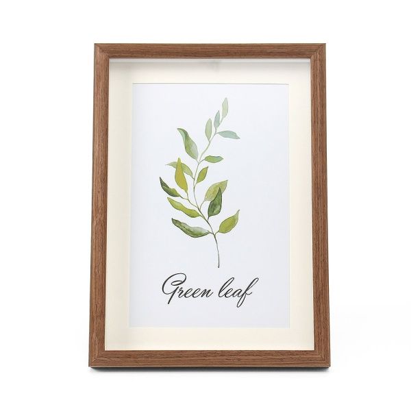 shoppingplan 빈티지 우드프레임 사진 액자(A4) 포토 인테리어액자 - 핫트랙스