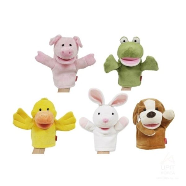hplusmall 말하는 손인형 가축세트 5종 - 핫트랙스