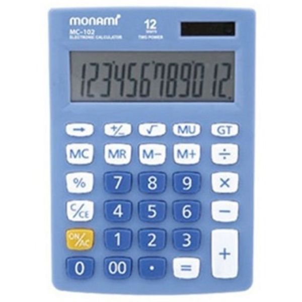 hplusmall 모나미계산기 MC-102 회계용 사무용 - 핫트랙스