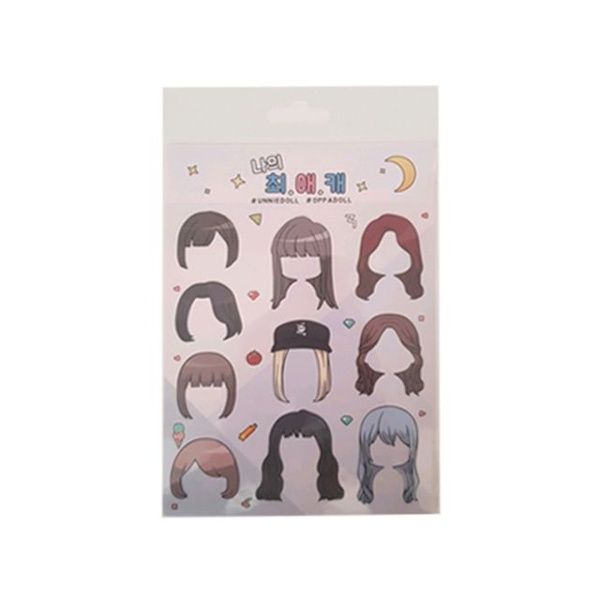 hplusmall 나의 최애캐 언니돌 헤어라인[WCA9355] - 핫트랙스