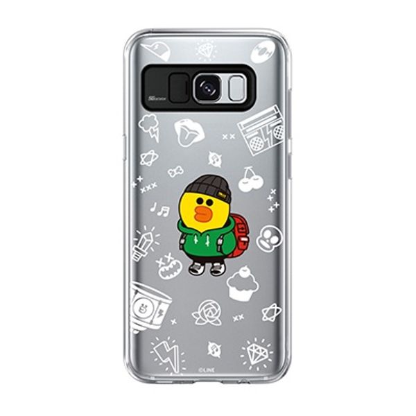 LINE FRIENDS Galaxy S8 Plus SALLY TRAVEL Light UP Case - 핫트랙스