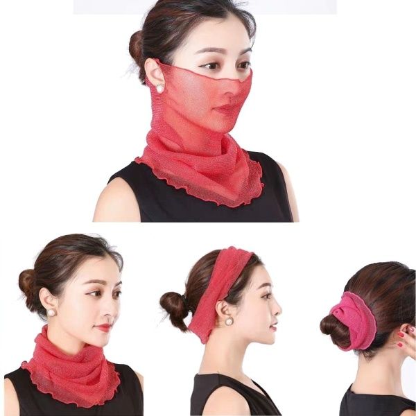 hplusmall (1+1)여름 얼굴 마스크 골프 넥워머[W67CA73] - 핫트랙스