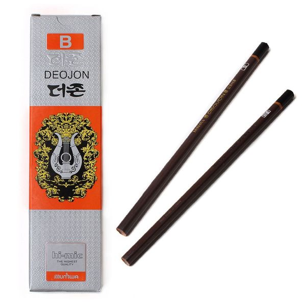 hplusmall 더존 연필 B (12본입) WB84C91 - 핫트랙스