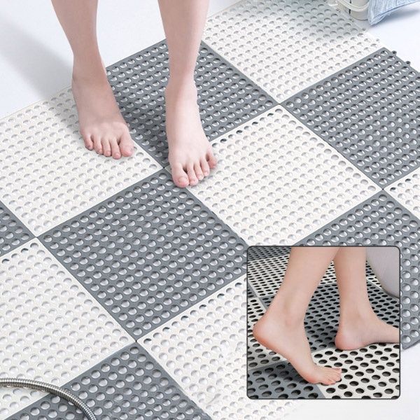 everyhome 워터펀칭 PVC 미끄럼방지 매트 30x30 6color - 핫트랙스