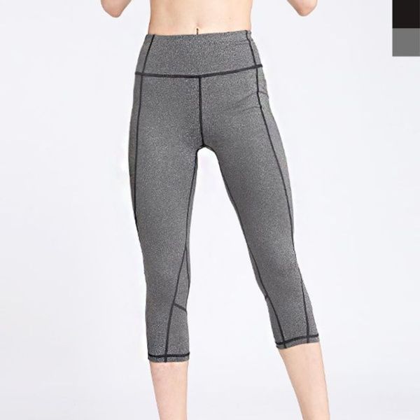 hplusmall 8부 바지 요가복 레깅스 여성 데일리 패션 웨어 상의[ - 핫트랙스