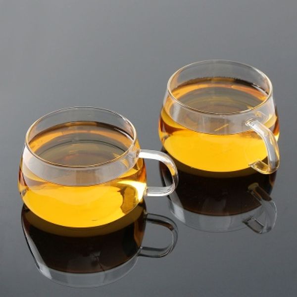 shoppingplan [로하티] 러브썸 내열유리컵 2p세트 손잡이 투명잔 - 핫트랙스