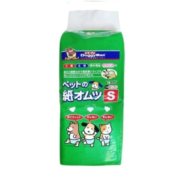 hplusmall 도기맨 애견 기저귀 18매(S)4kg~7kg - 핫트랙스