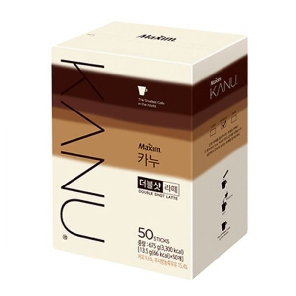 hplusmall 맥심 카누 더블샷 라떼 50T - 핫트랙스