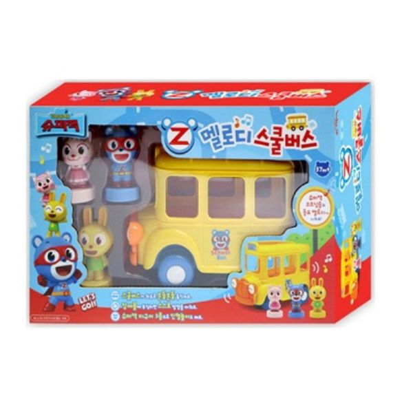 Super Zak 꼬마히어로 슈퍼잭 멜로디 스쿨버스 - 핫트랙스