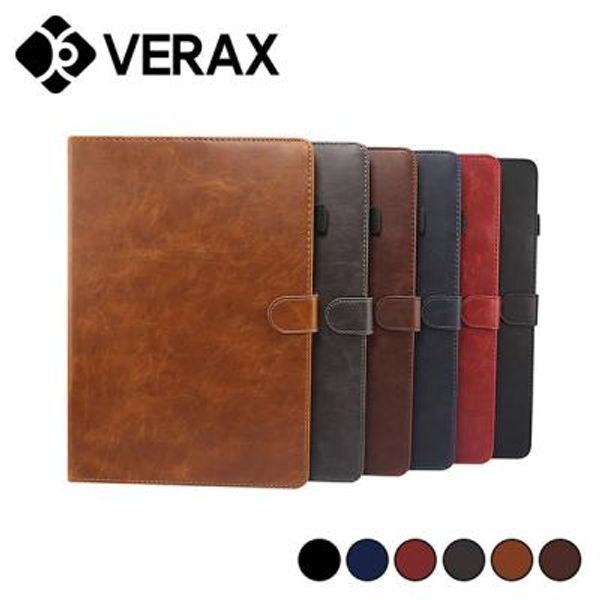 VERAX T039 갤럭시 탭S6 Lite 베이직 스탠드 가죽 케이스 - 핫트랙스