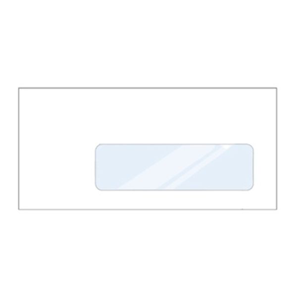 hplusmall 오피스존 창봉투 원창 100매입(자켓)대량 우편 무지 O - 핫트랙스